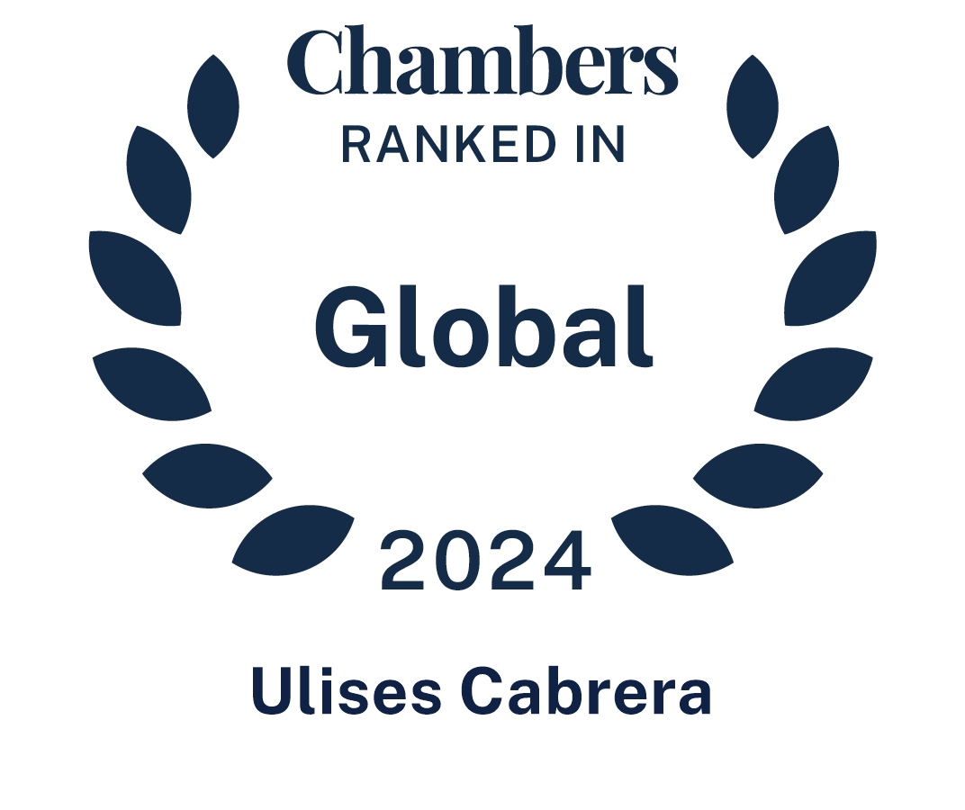 Ulises Cabrera es reconocida por Chambers and Partners Global 2024 ... Ulises Cabrera es reconocida por Chambers and Partners Global 2024 ...